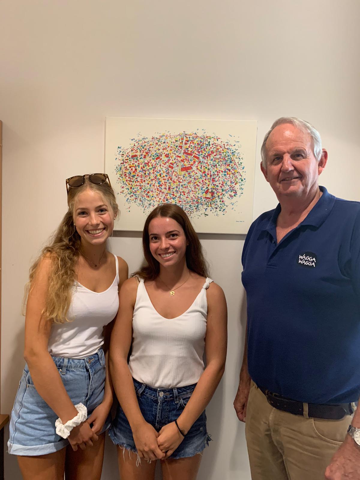 Hannah Bettinger und Lilly Ziegler besuchen Nördlingens Partnerstadt ...