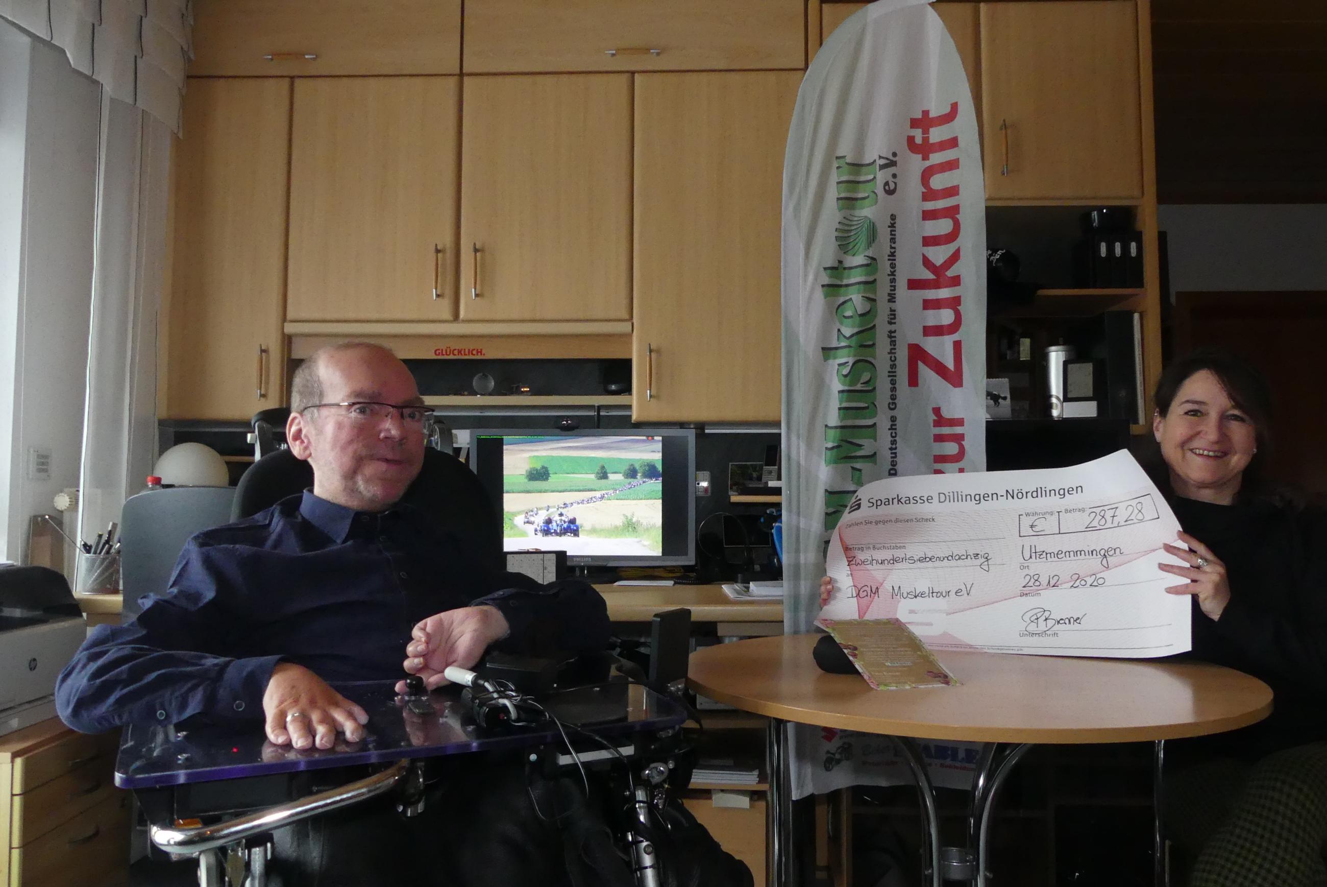 Regionale Unterstützung für die DGM-Muskeltour e.V.||Donau-Ries-Aktuell