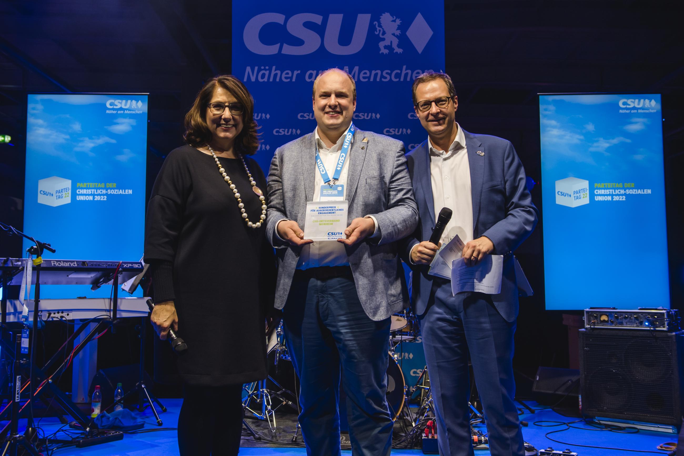 CSU Monheim wird auf Parteitag in Augsburg geehrt|Monheim|Donau-Ries ...