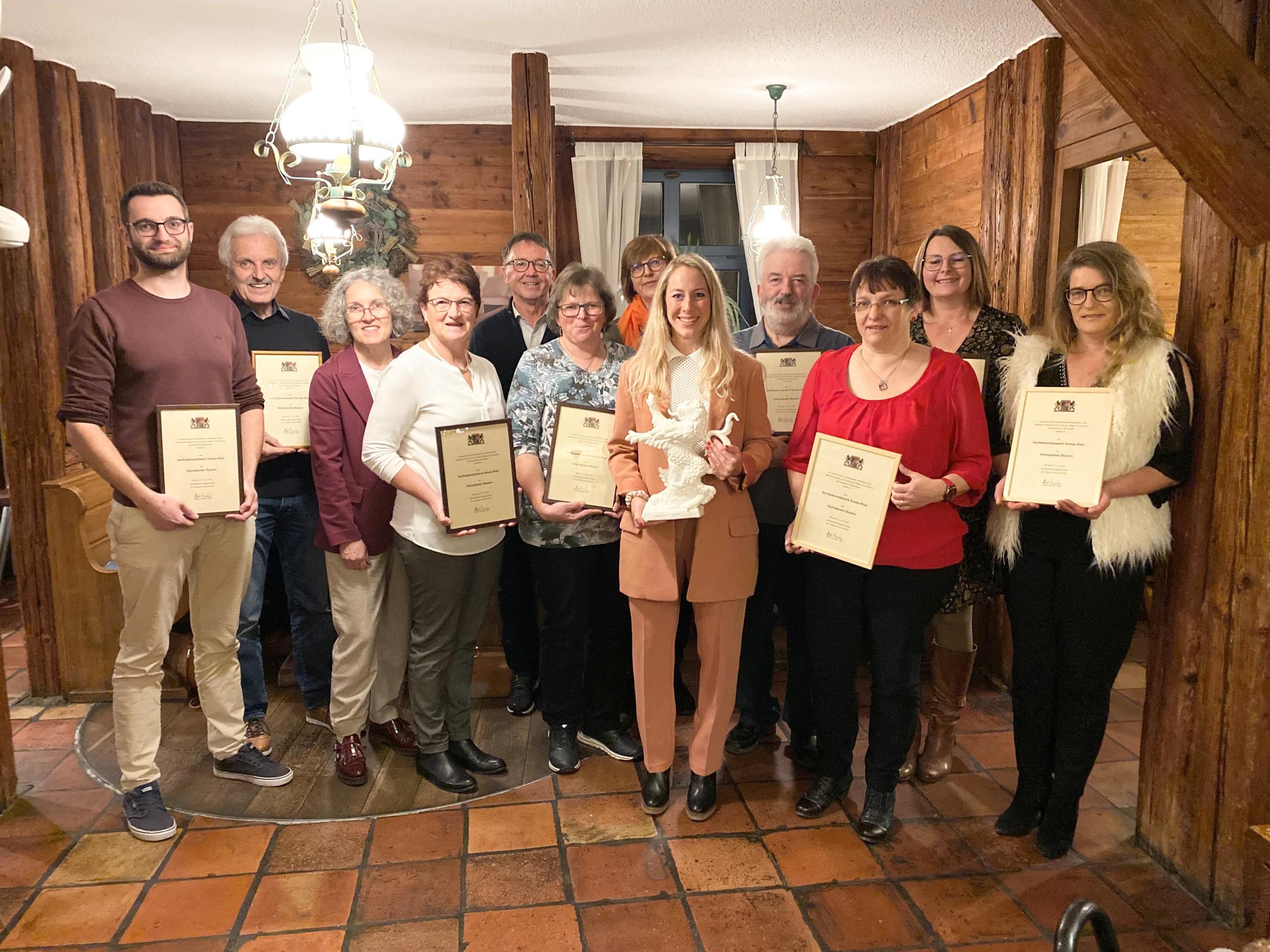 Dorfladennetzwerk Donau-Ries feiert den Heimatpreis Bayern|Landkreis|Donau-Ries-Aktuell