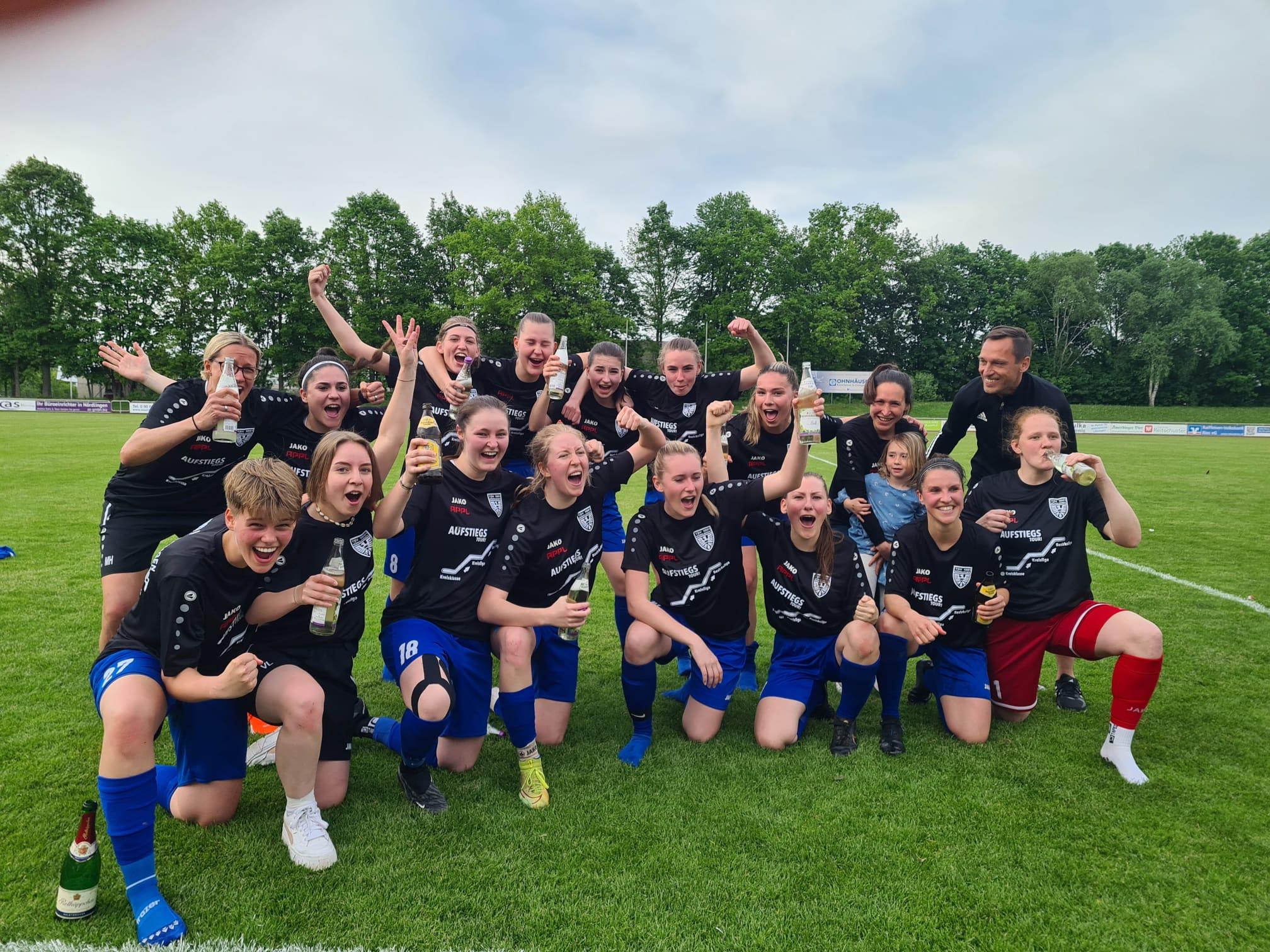 Damen des TSV Nördlingen sichern Meisterschaft und Aufstieg|Nördlingen ...