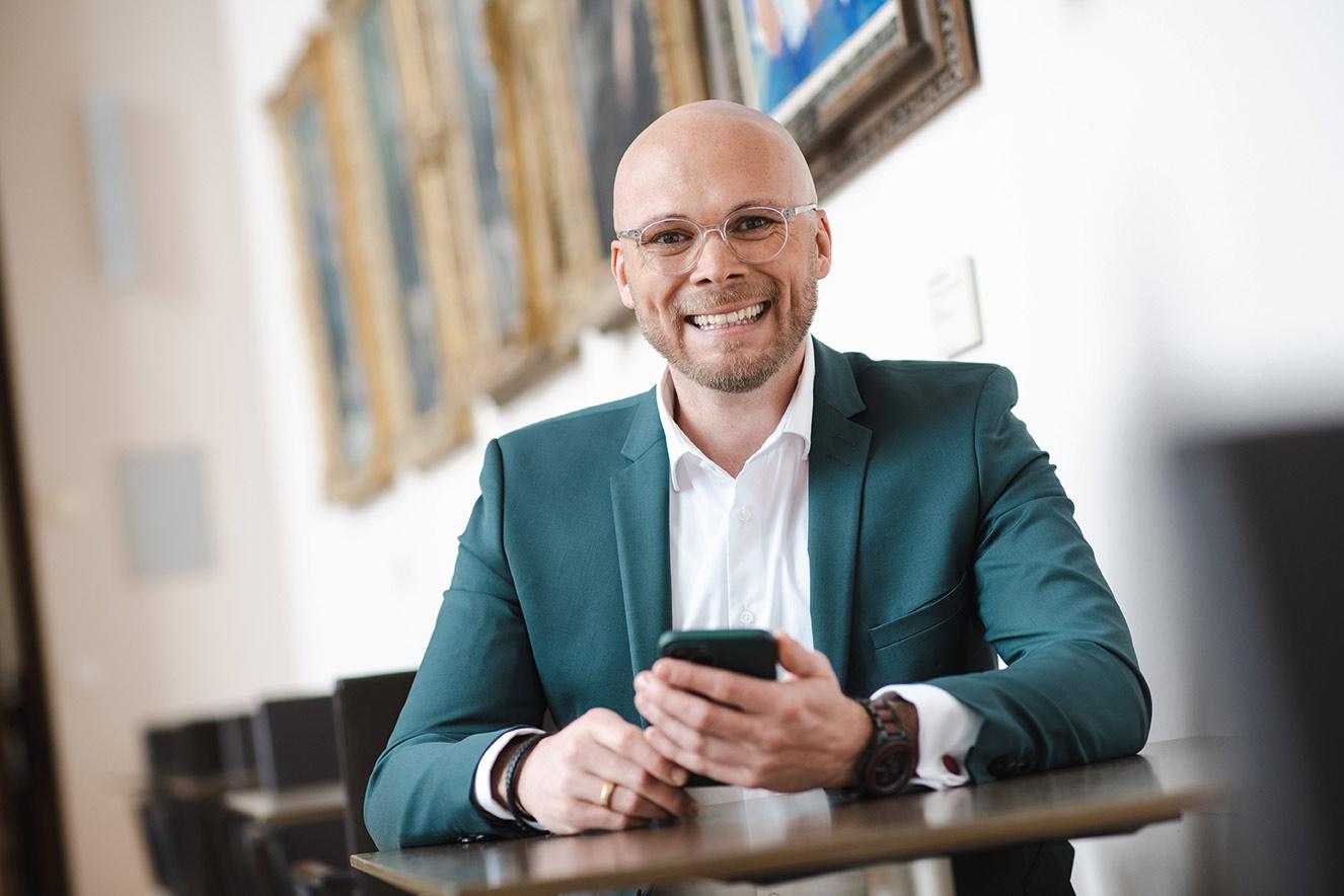 Fabian Mehring: "Digitalisierung ist Masteraufgabe unserer Zeit ...