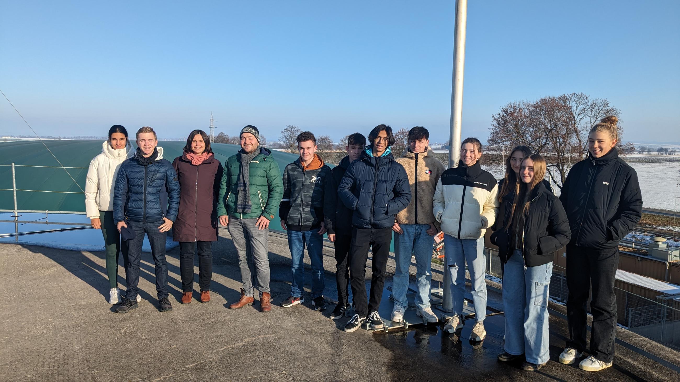 P-Seminar besucht Biogasanlage in Reimlingen|Nördlingen|Donau-Ries-Aktuell