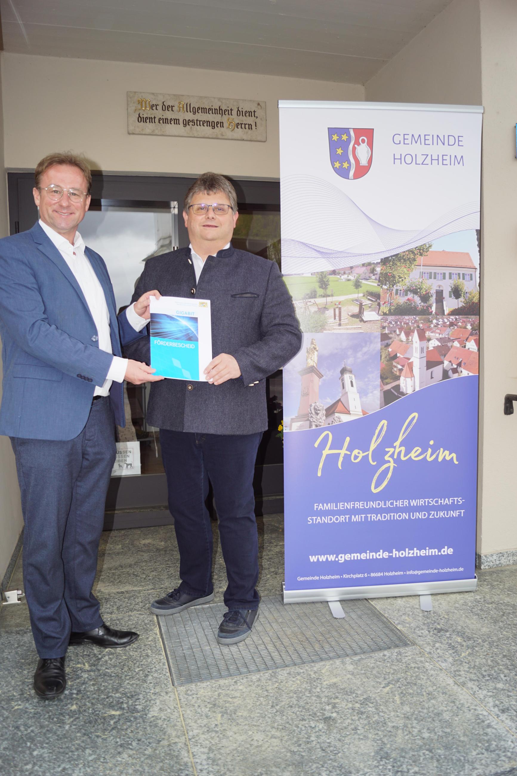 1,2 Millionen Euro für die Gemeinde Holzheim|Holzheim|Donau-Ries-Aktuell