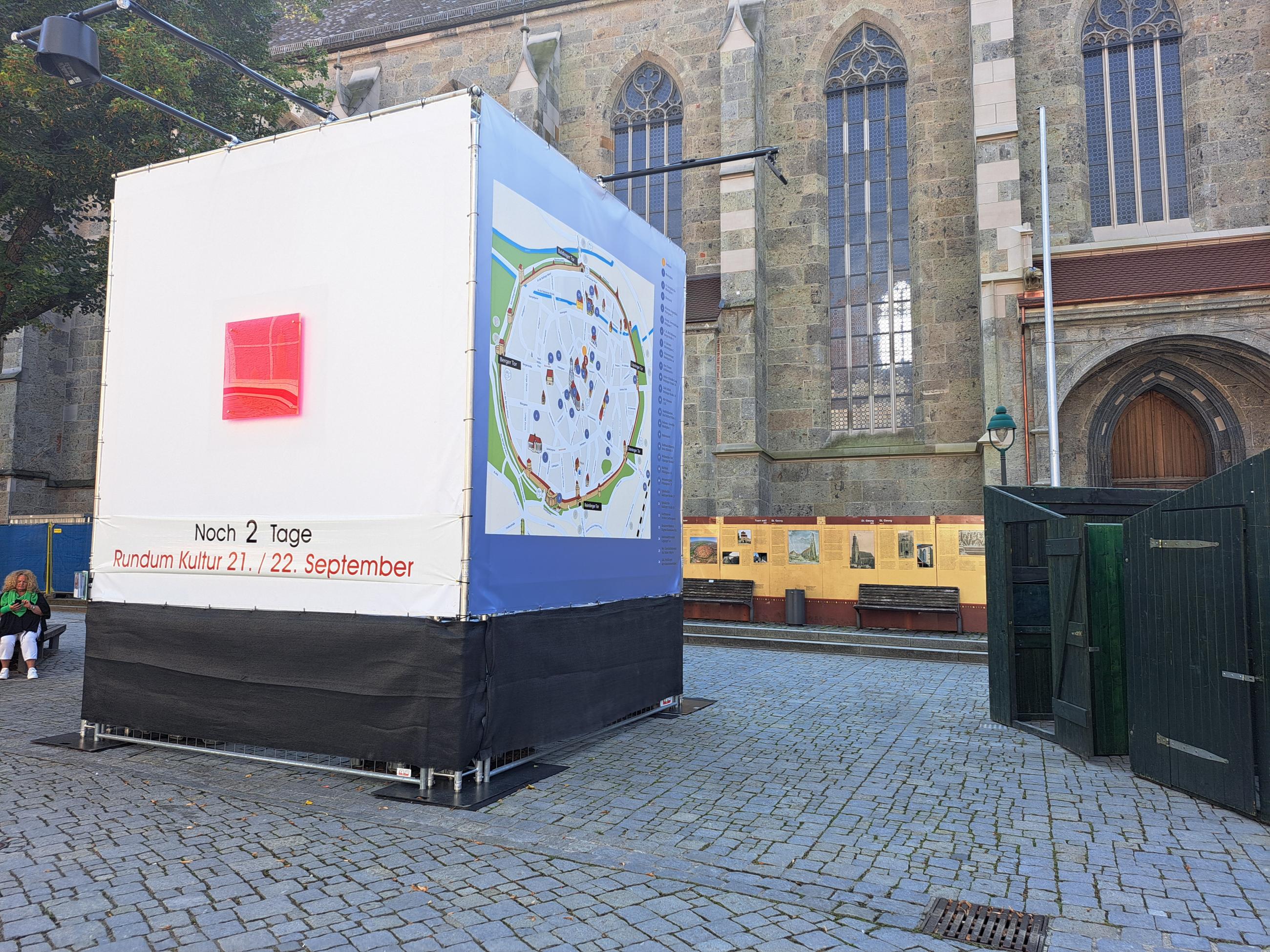 Diese Straßen und Plätze sind während des Nördlinger Kulturfestivals ...