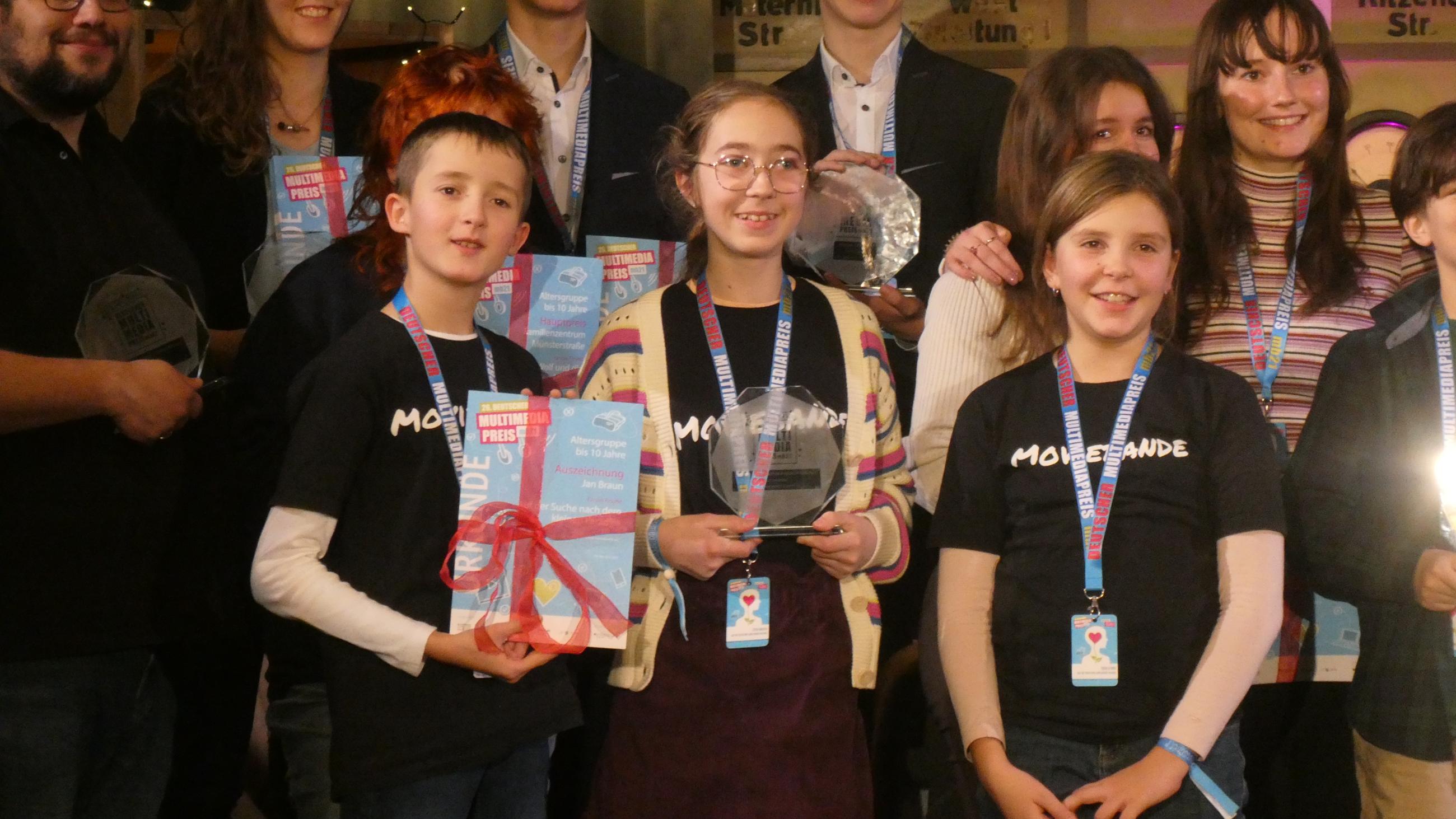 2. Platz für die Moviebande beim Deutschen Multimediapreis|Nördlingen ...