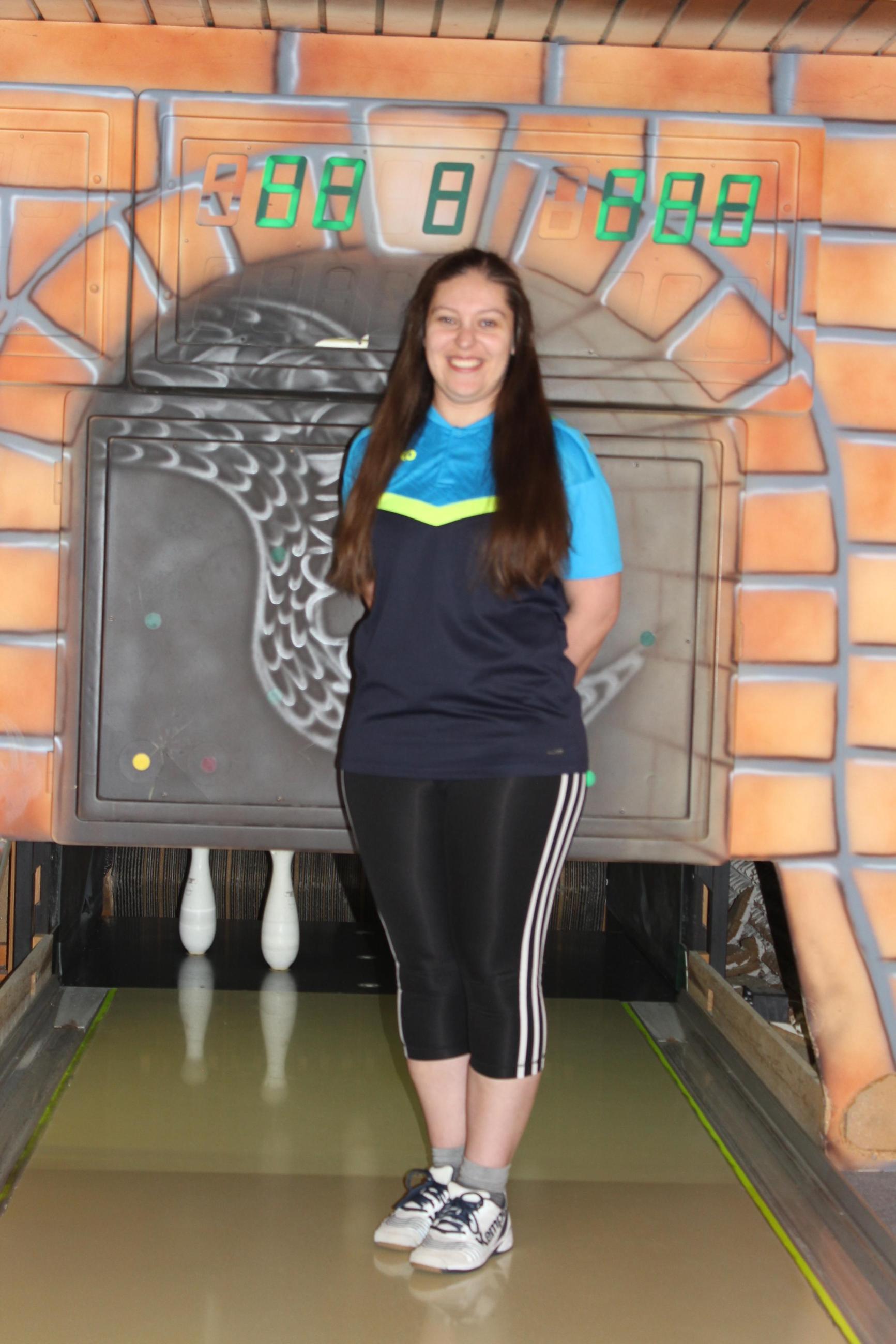 Zum Abschluss der Kegelsaison ein Hammerergebnis durch Lisa Graf ...