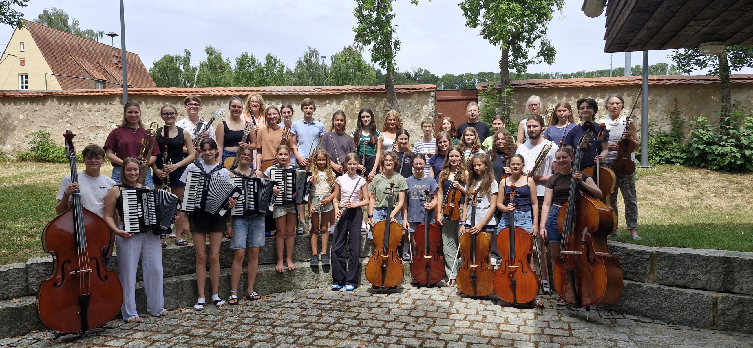 Jubiläum des Chaosorchesters der Rieser Musikschule Nördlingen e.V ...