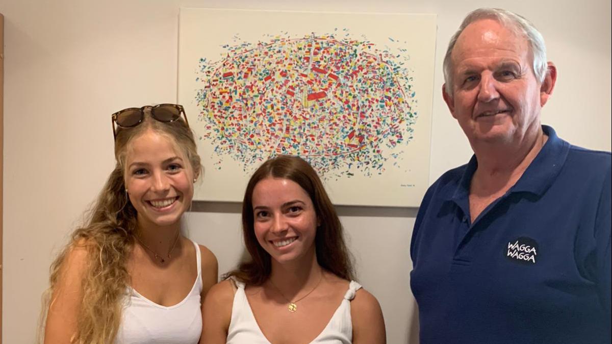 Hannah Bettinger und Lilly Ziegler besuchen Nördlingens Partnerstadt ...
