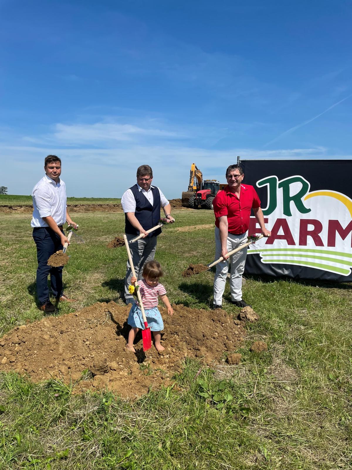 Spatenstich für neue Logistikhalle der JR FARM |Holzheim|Donau-Ries-Aktuell