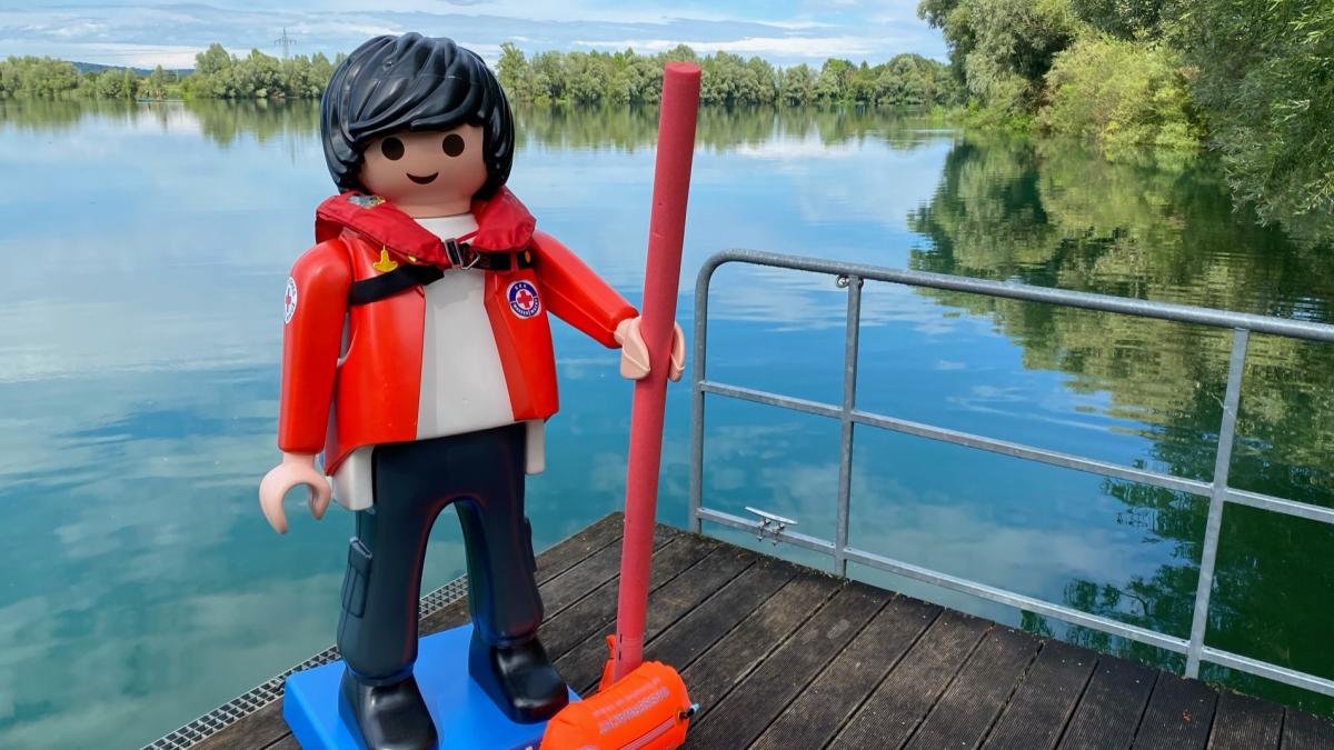 Aktionstag der Wasserwacht am Baggersee Hamlar |Asbach-Bäumenheim|Donau ...