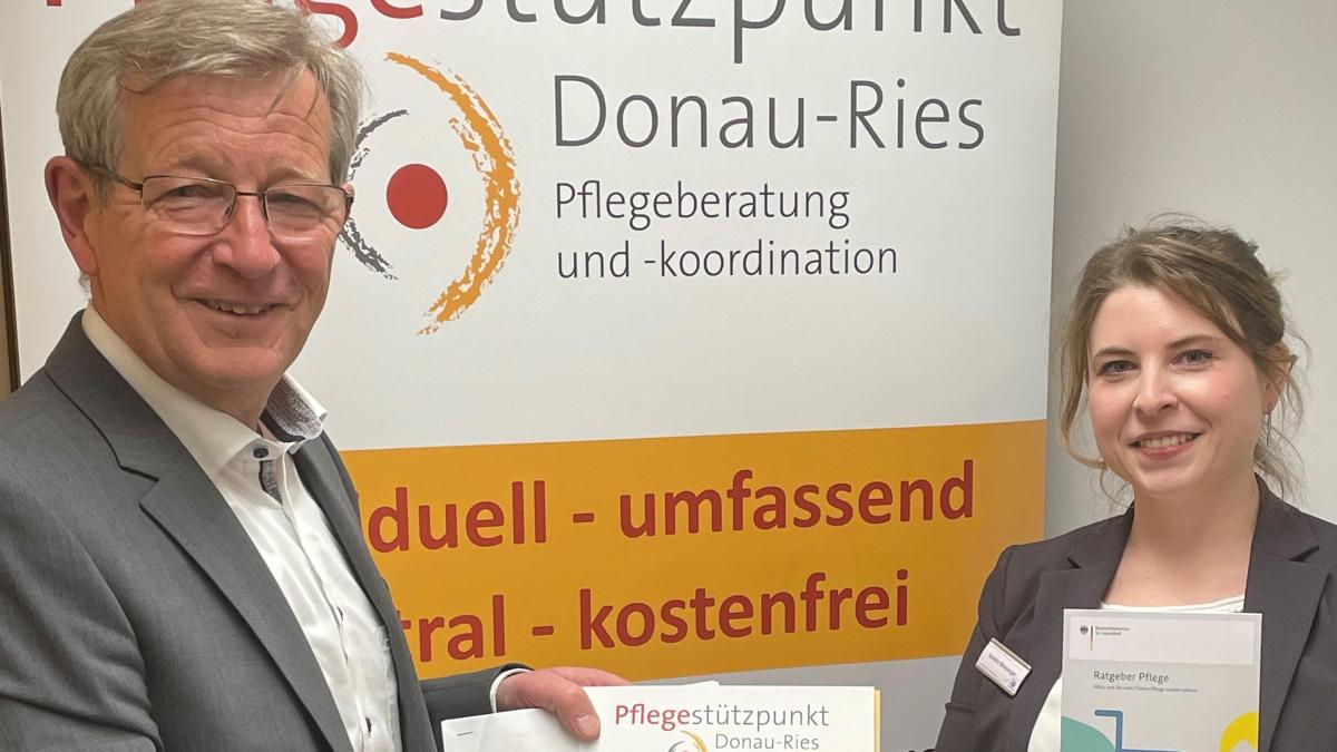 Bezirksrat Peter Schiele: „Pflegestützpunkt Donau-Ries hat sich bewährt ...
