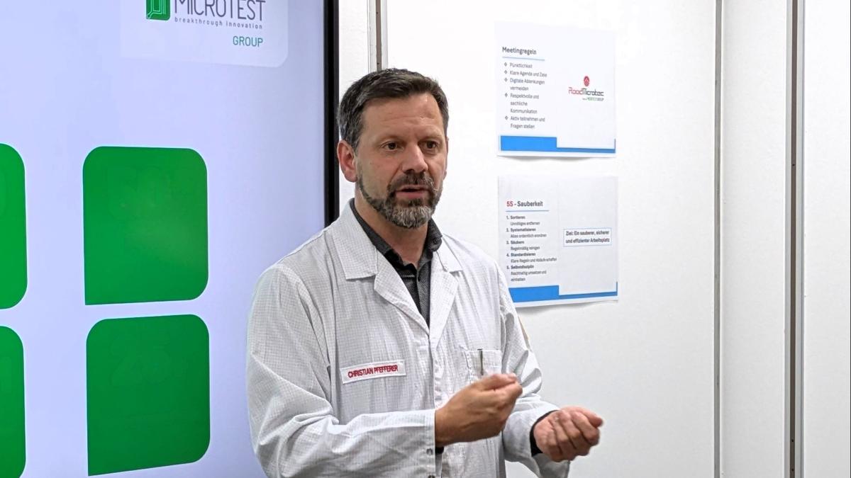 RoodMicrotec öffneteTüren für Interessierte im Rahmen von „TCW on Tour ...