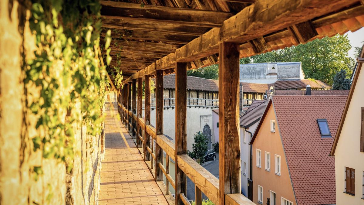 Sanierung der Stadtmauer zwischen Deininger und Löpsinger Tor ...